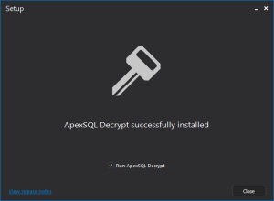 Decrypting SQL Server objects using a free ApexSQL Decrypt software ...