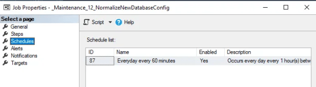 Normalize New Database Config – DataSteve